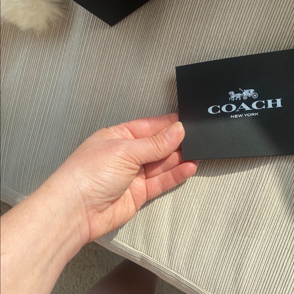 Bags | Coach Paper Bag With Gift Receipts | Poshmark